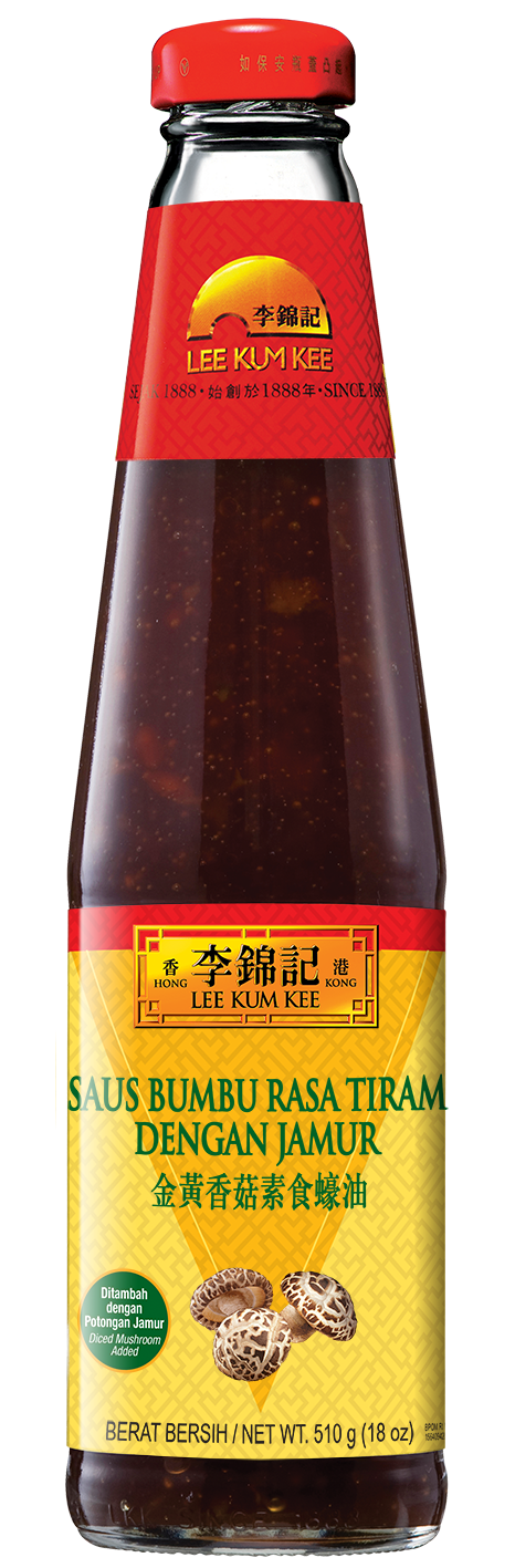 Saus Berperisa Tiram Vegetarian Golden dengan Jamur | Lee kum Kee Indonesia